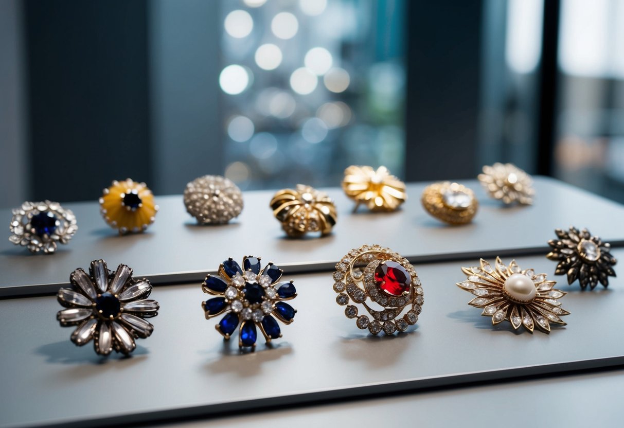 Brooch vs. Pin: Understanding the Differences and When to Wear Each ...