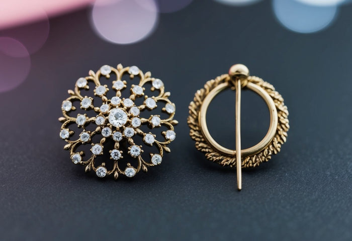 Brooch vs. Pin: Understanding the Differences and When to Wear Each